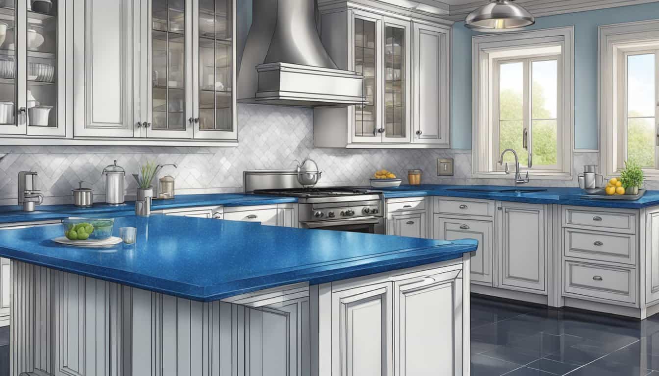Blue Kitchen Countertops: A Bold and Beautiful Choice for Your Kitchen ...